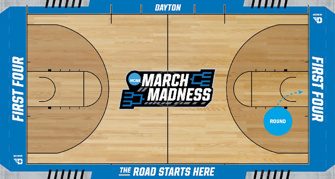 Photo courtesy of @MarchMadnessMBB on X/Twitter. Photo courtesy of ...