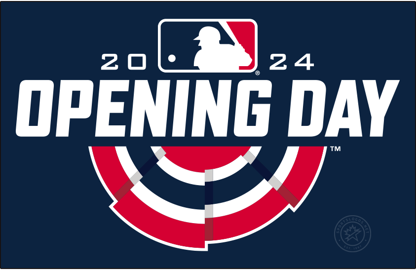 2024 MLB OPENING DAY LOGO