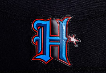 The helmet that will be worn with the “H-Town” uniform is different ...