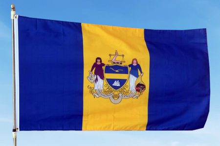 The flag for the City of Philadelphia inspired the colour scheme of the ...