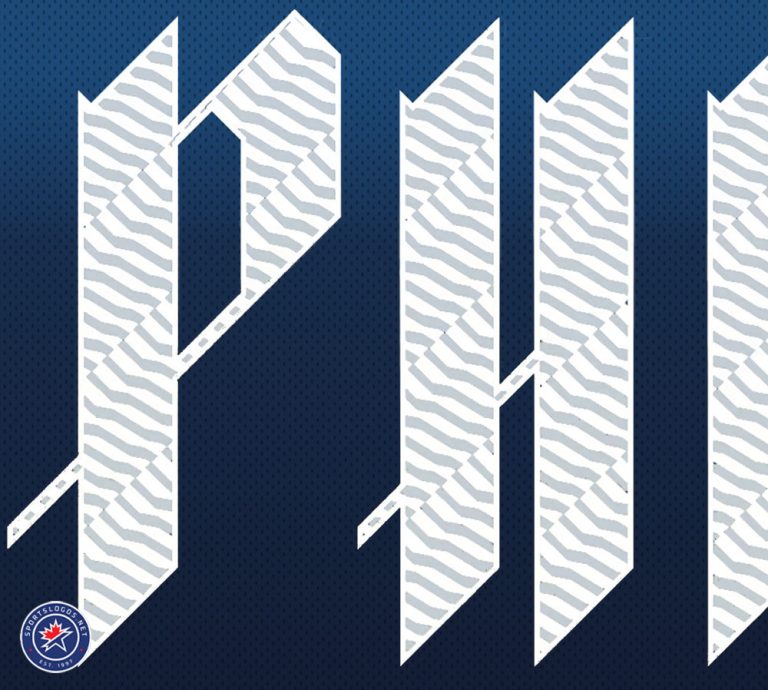 Pattern in the jersey lettering and player numbers is based on the ...