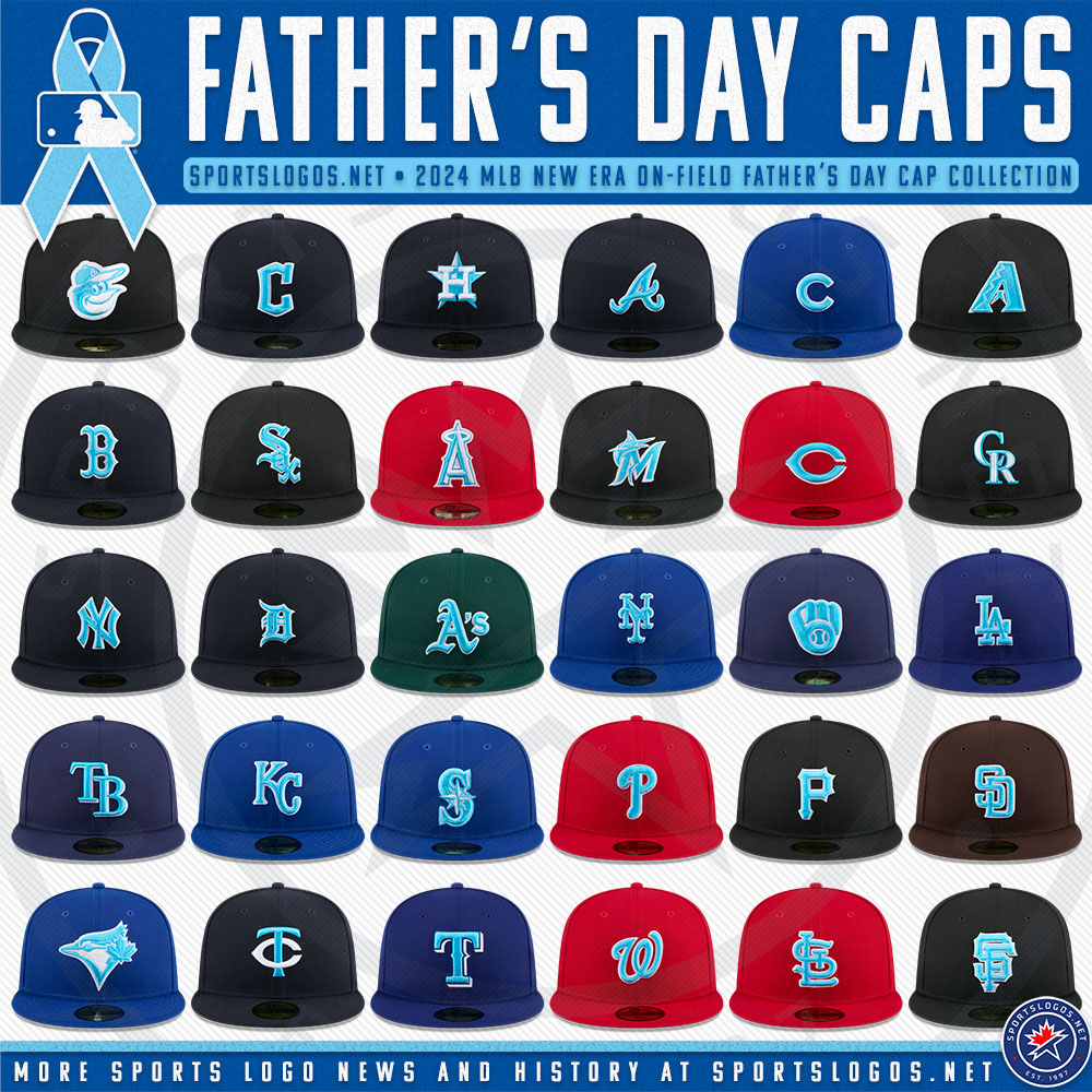 Here’s every 2024 MLB Father’s Day cap design: