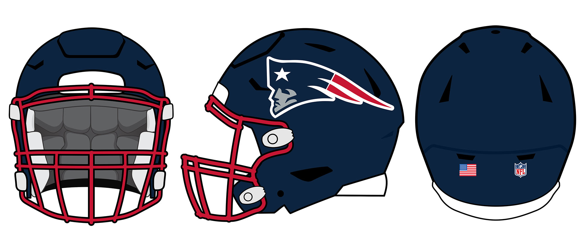 With silver and white helmets already in the fold, the Patriots wouldn ...