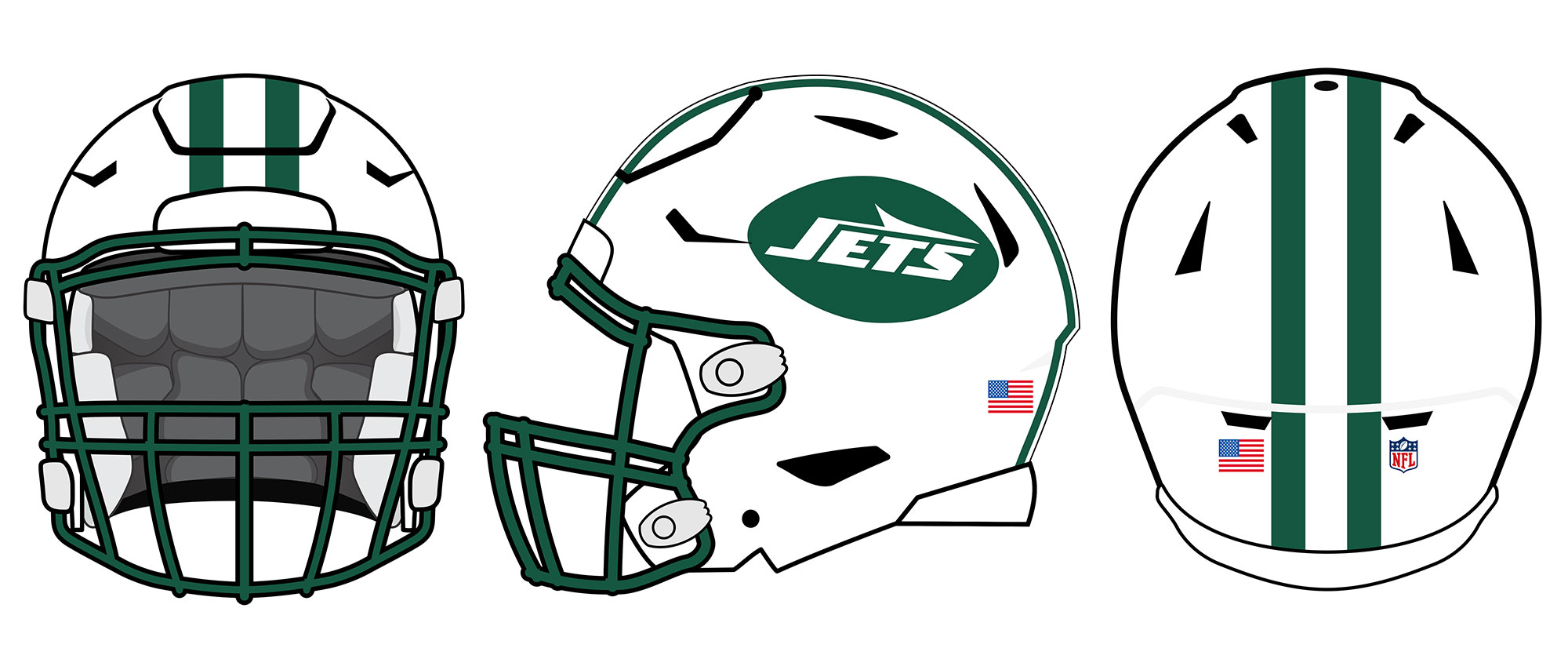 Lastly, the Jets have worn black alternate helmets for the last two ...