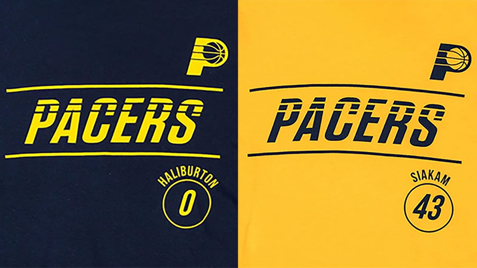 Photos courtesy of @PacersTeamStore on X/Twitter.