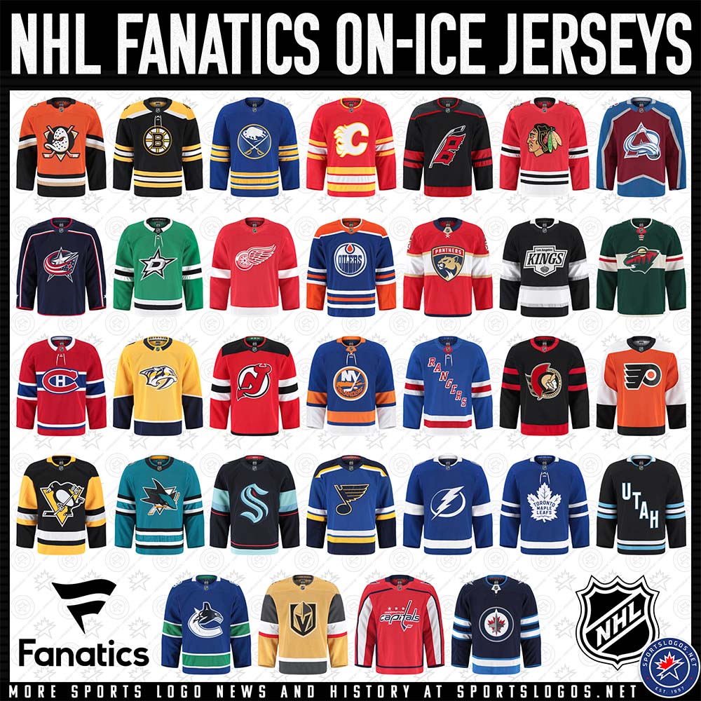 NHL, Fanatics Unveil New On-Ice Jerseys for 2024-25