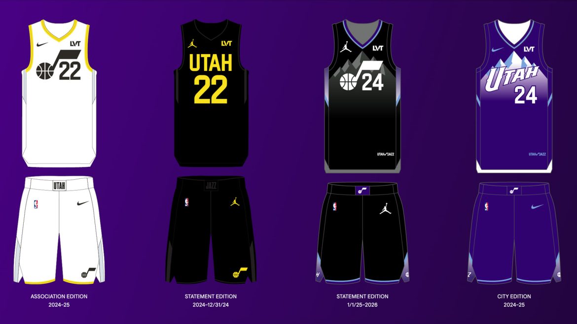 Utah Jazz To Debut New Statement Edition Uniforms On Tuesday