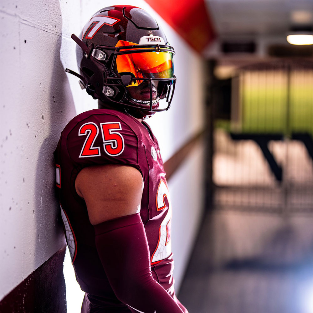 Rather than be an exact copy of the 1999 throwback uniforms Virginia Tech wore during the 2021 ...
