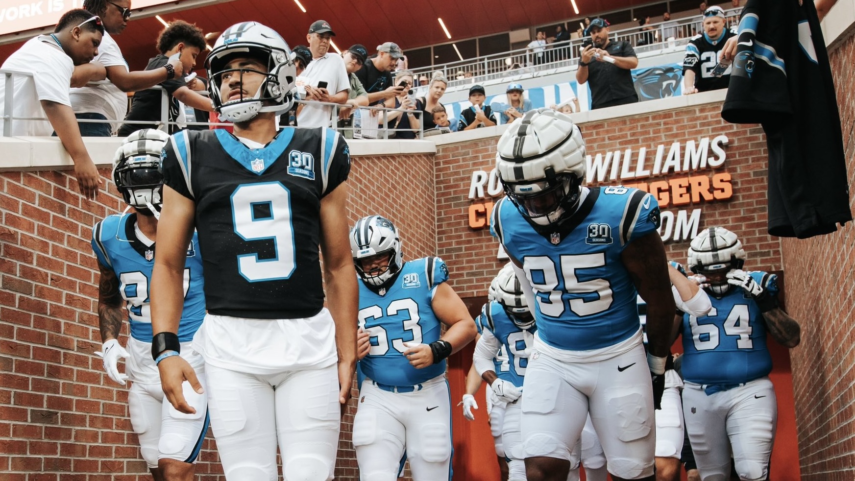 The patch will make its preseason debut when Carolina travels to New ...