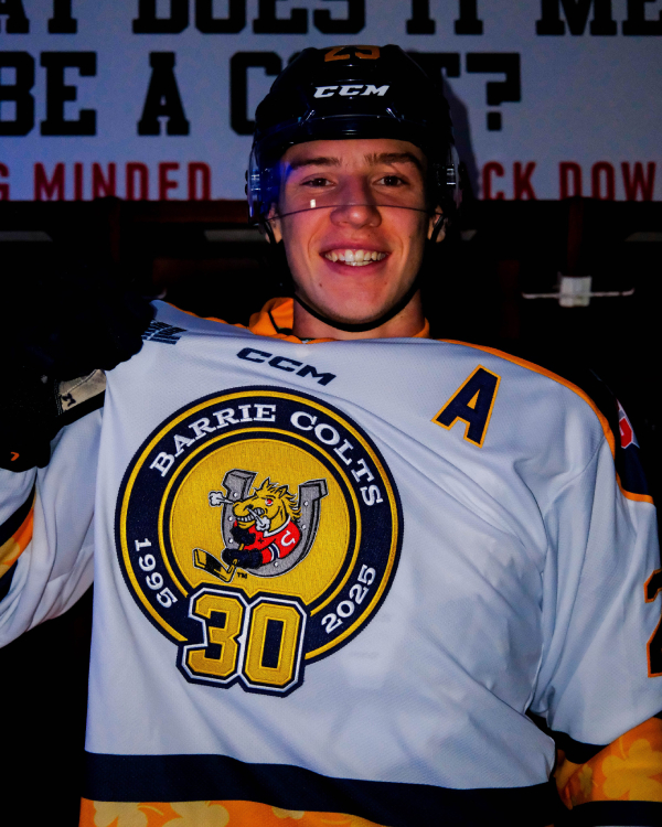 Courtesy @OHLBarrieColts / Twitter