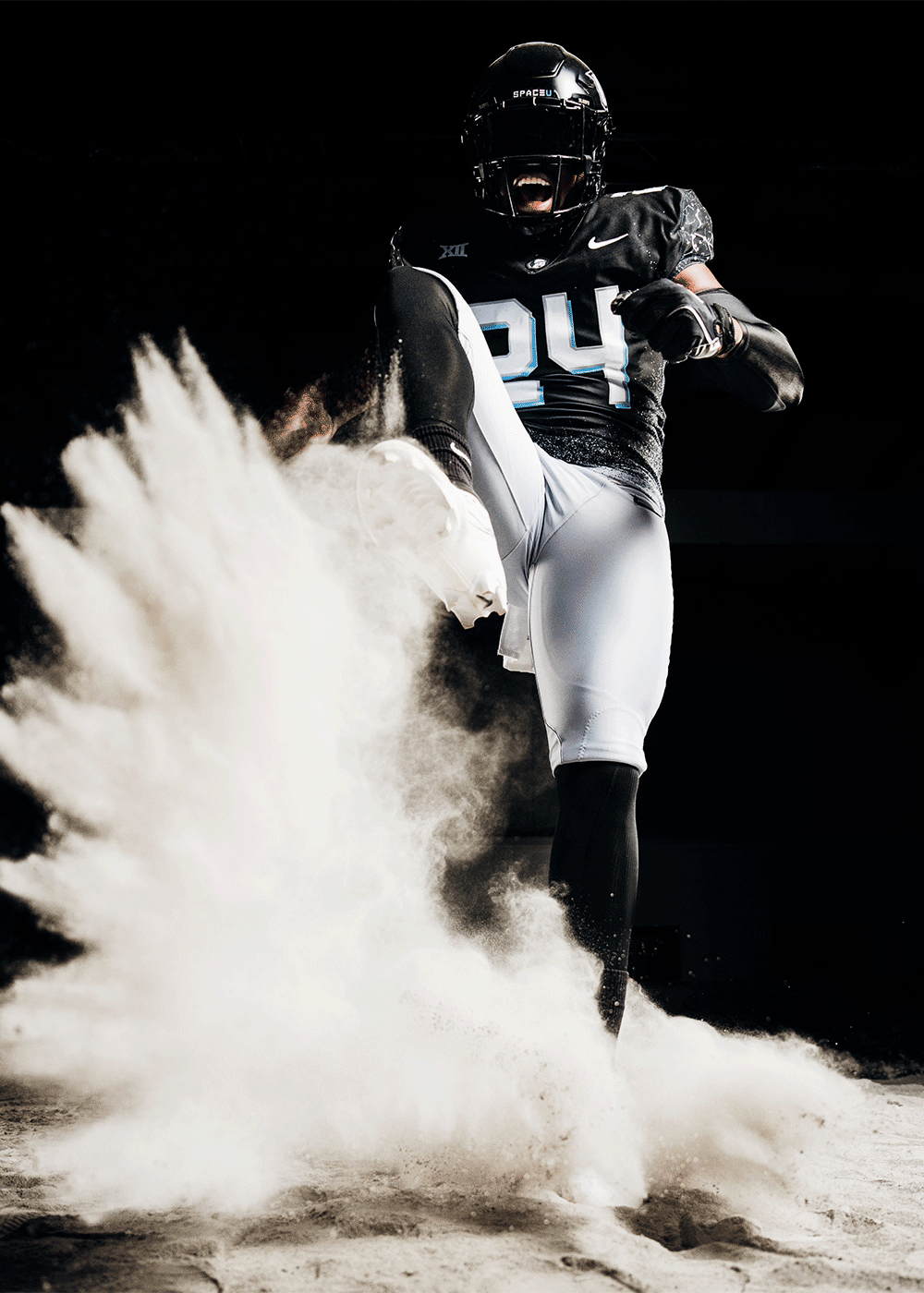 This is the second time that a college football program has honored the ...