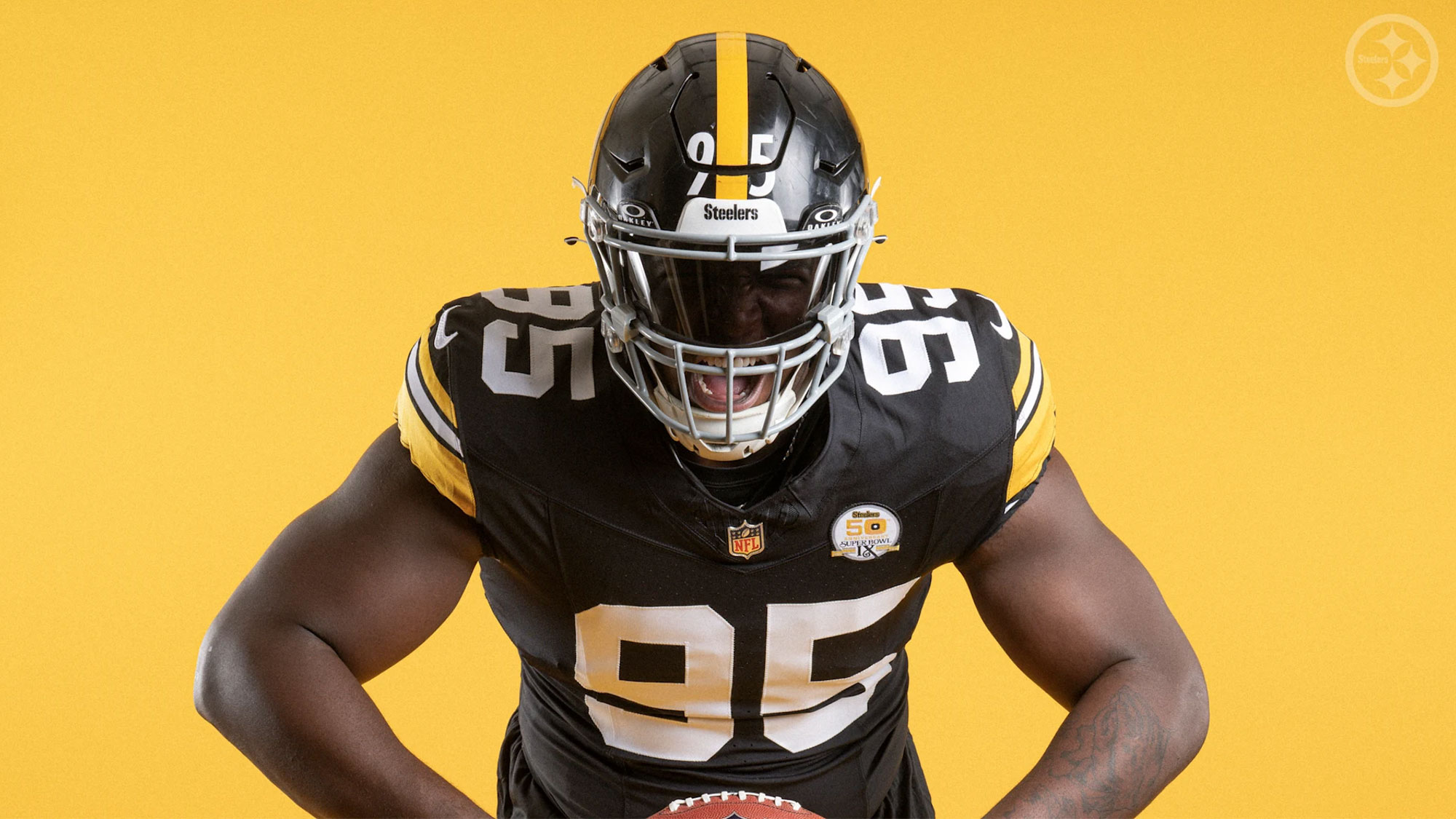 Pittsburgh notably moved away from gray facemasks in 1977, one season ...