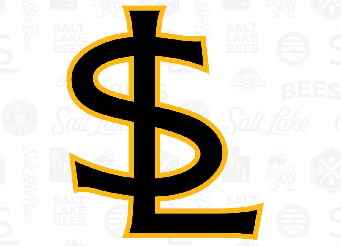 The interlocking SL cap logo pre-dates the Bees in Salt Lake City, with ...