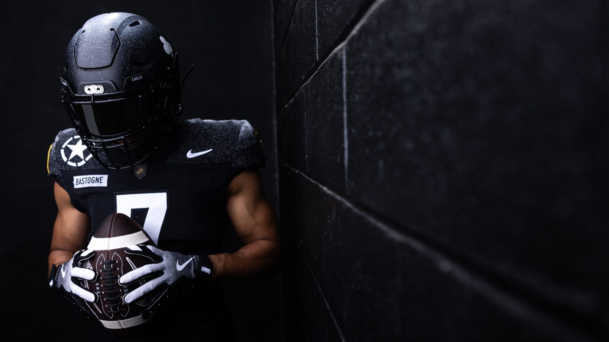 The all-black uniforms reflect the snow-covered forests where the ...