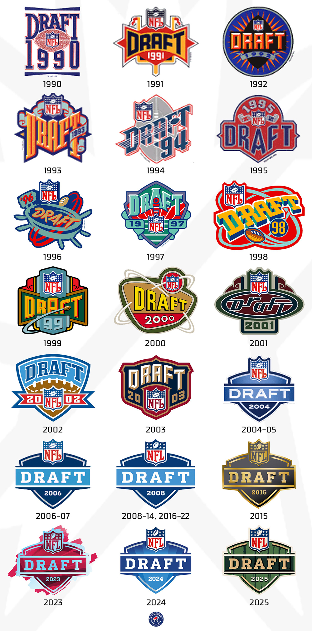 But rather than using various shades of blue from the league’s in-house ...