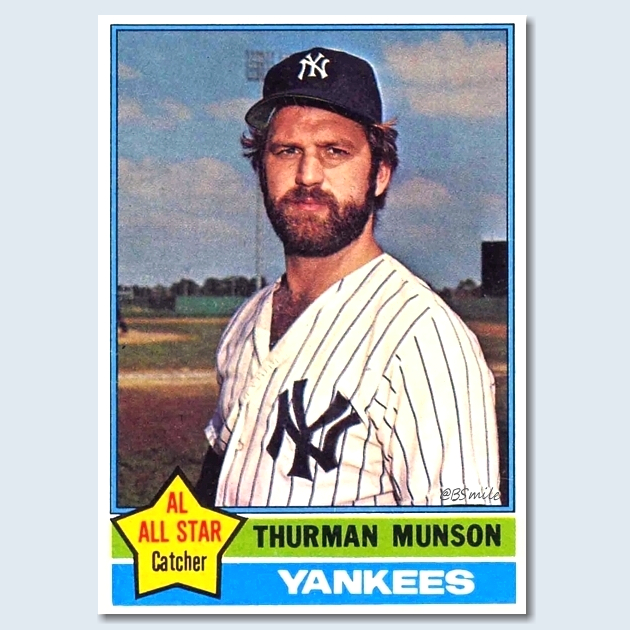 Thurman Munson defied the Yankees’ facial hair policy by sporting a ...