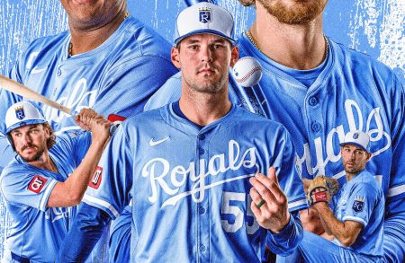 The Kansas City Royals are bringing back powder blue pants in 2025, and ...