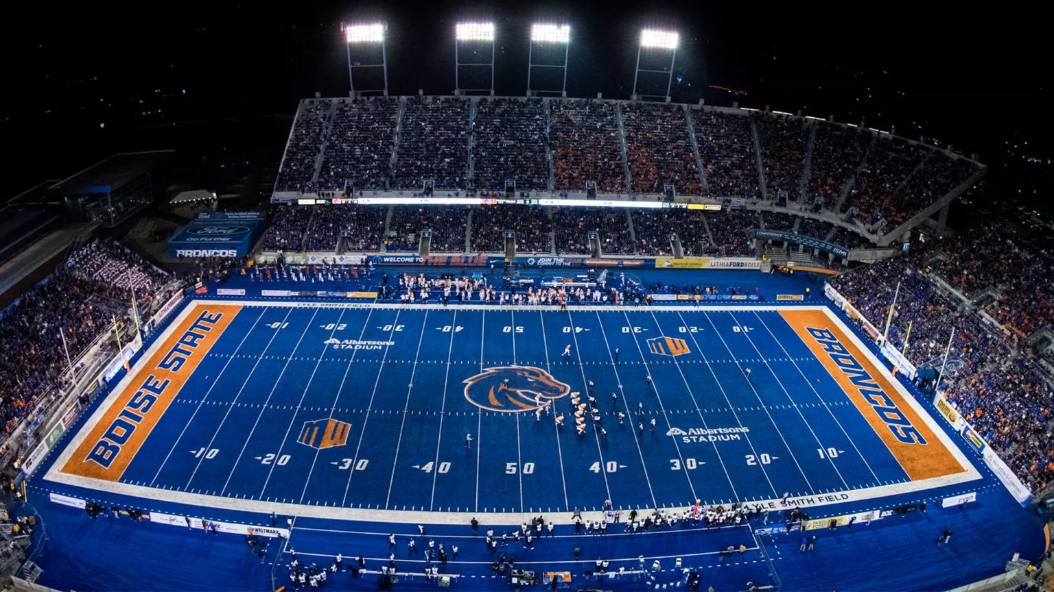 Photos courtesy of @BroncoSports and @BoiseDev on X/Twitter.