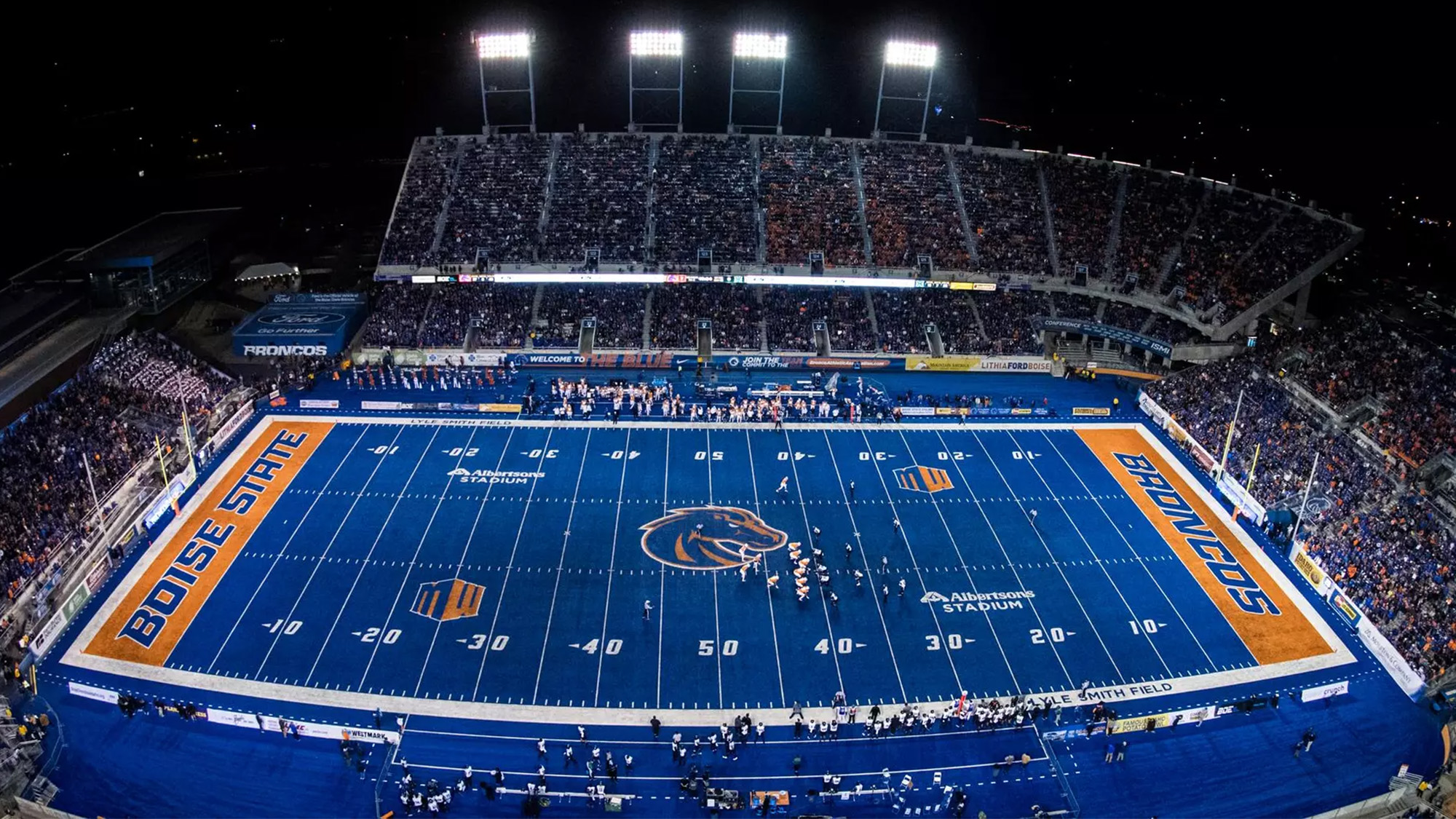 Photos courtesy of @BroncoSports and @BoiseDev on X/Twitter.