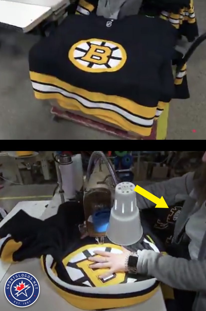 A CBC video shows the new Boston Bruins home jersey, including a new ...