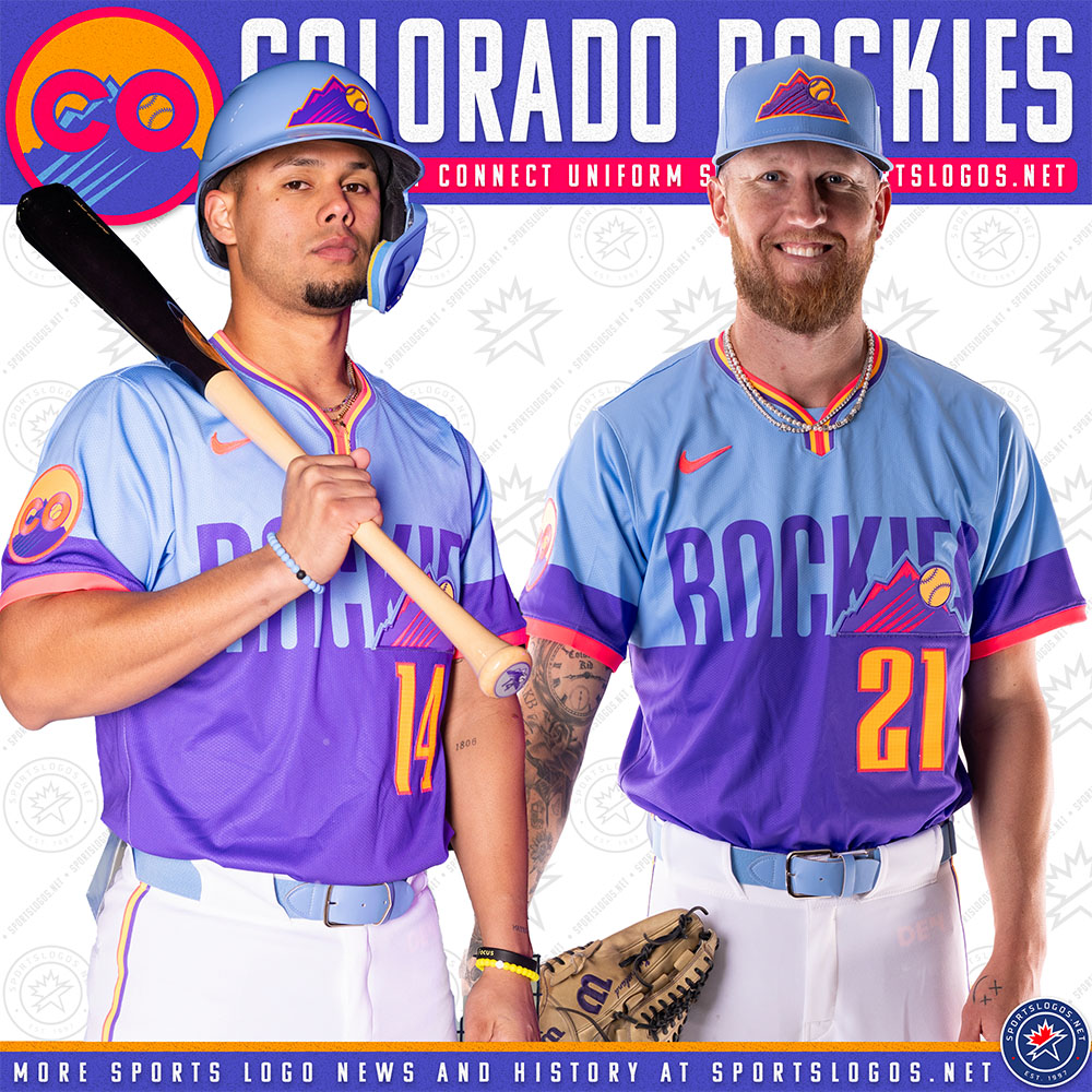 SHOP: Colorado Rockies brand new City Connect jerseys, caps, shirts and ...