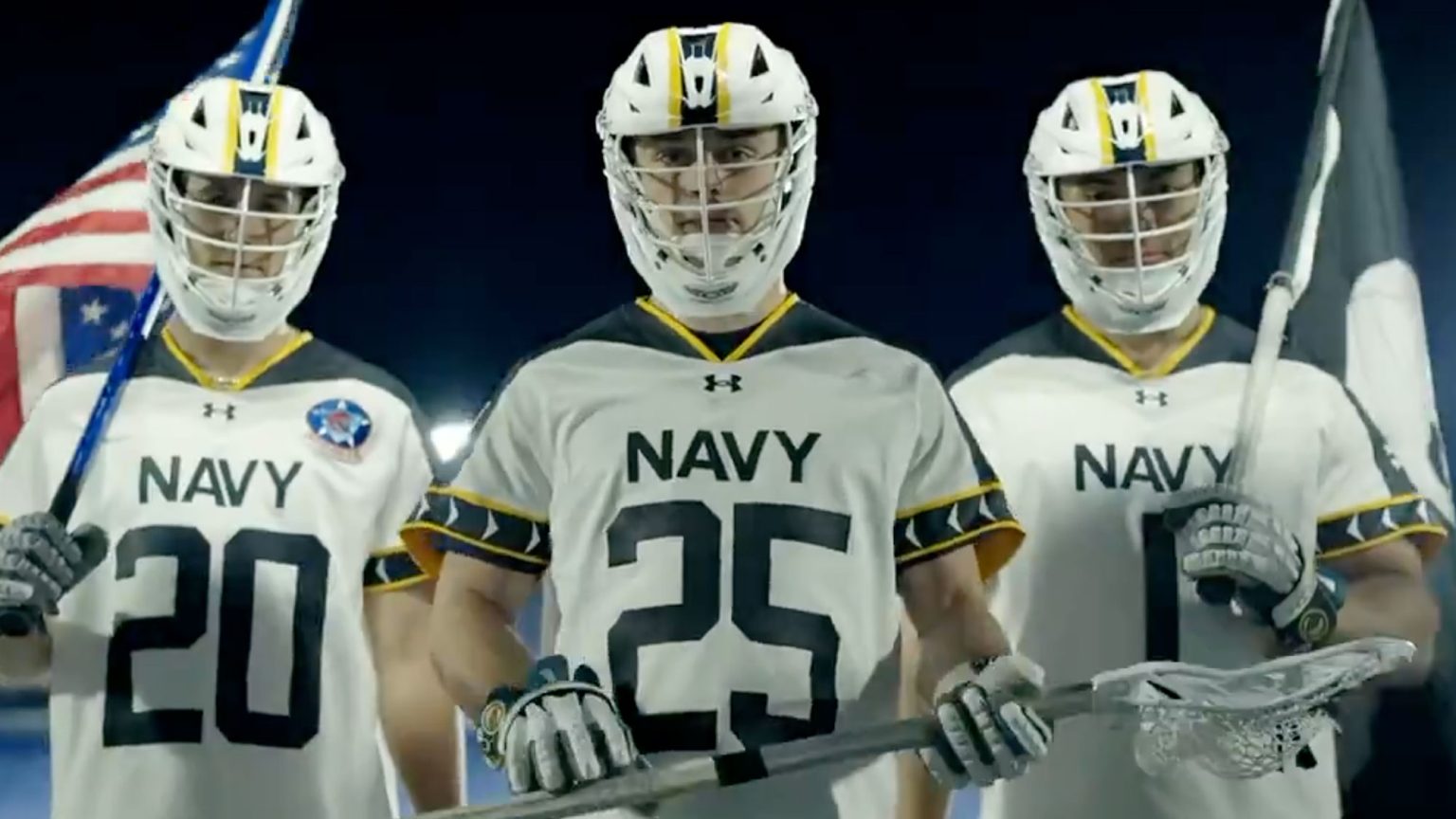 Navy Midshipmen Unveil Jolly Rogers-Inspired Lacrosse Uniforms