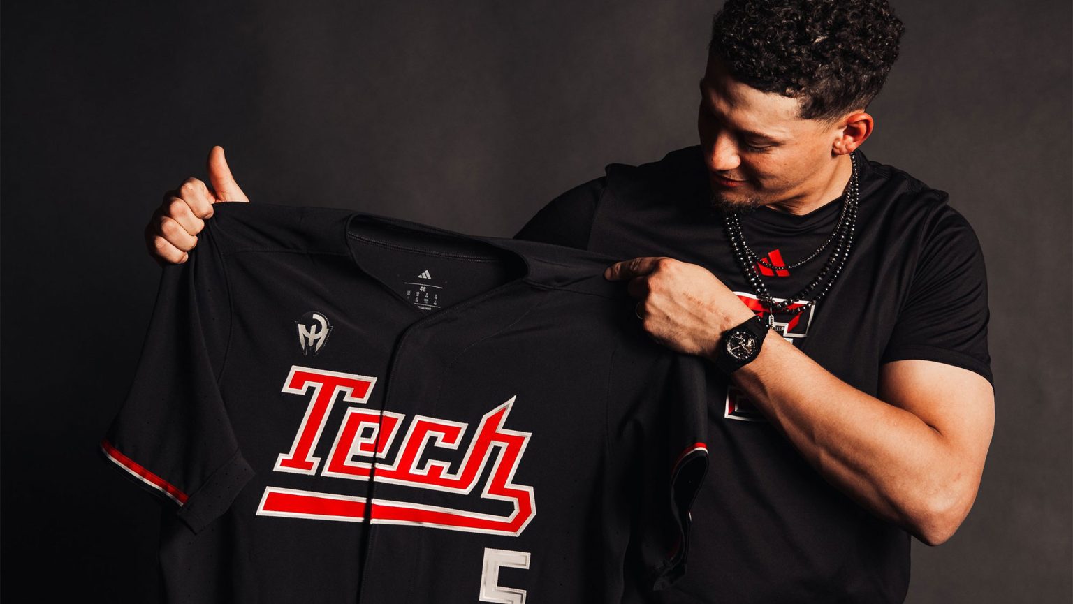 The Texas Tech Red Raiders baseball program debuted new Patrick Mahomes ...