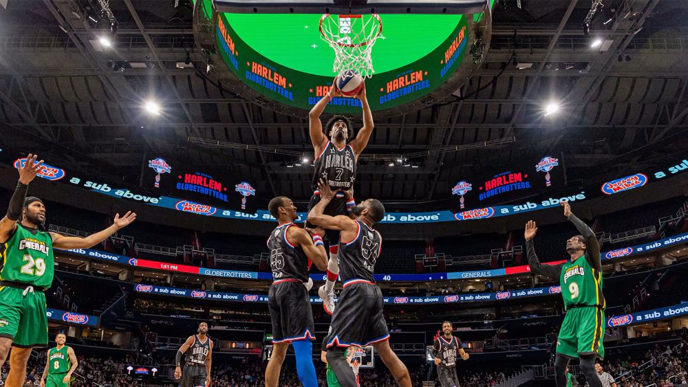 Since their founding, the Globetrotters have showcased their iconic ...