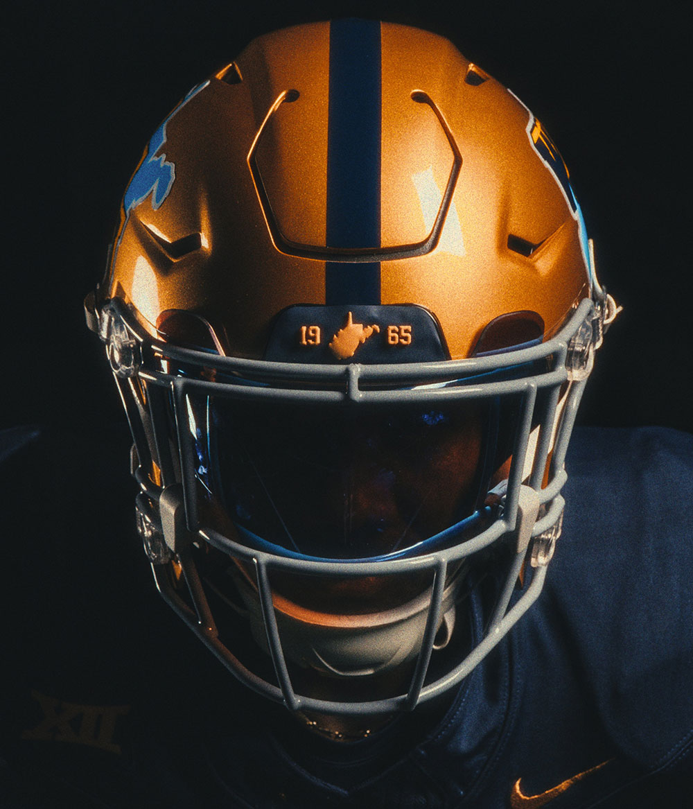 The throwback uniforms now join a wardrobe that includes West Virginia ...