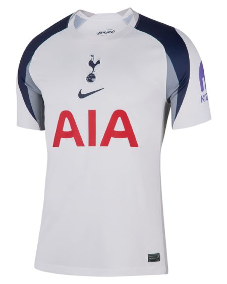 The club’s primary logo sits in the centre of the chest, with the Nike ...