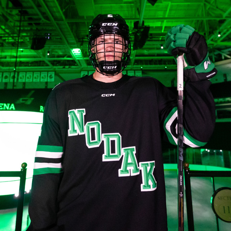 Courtesy North Dakota Men’s Hockey / Facebook The Fighting Hawks’ 2024 ...