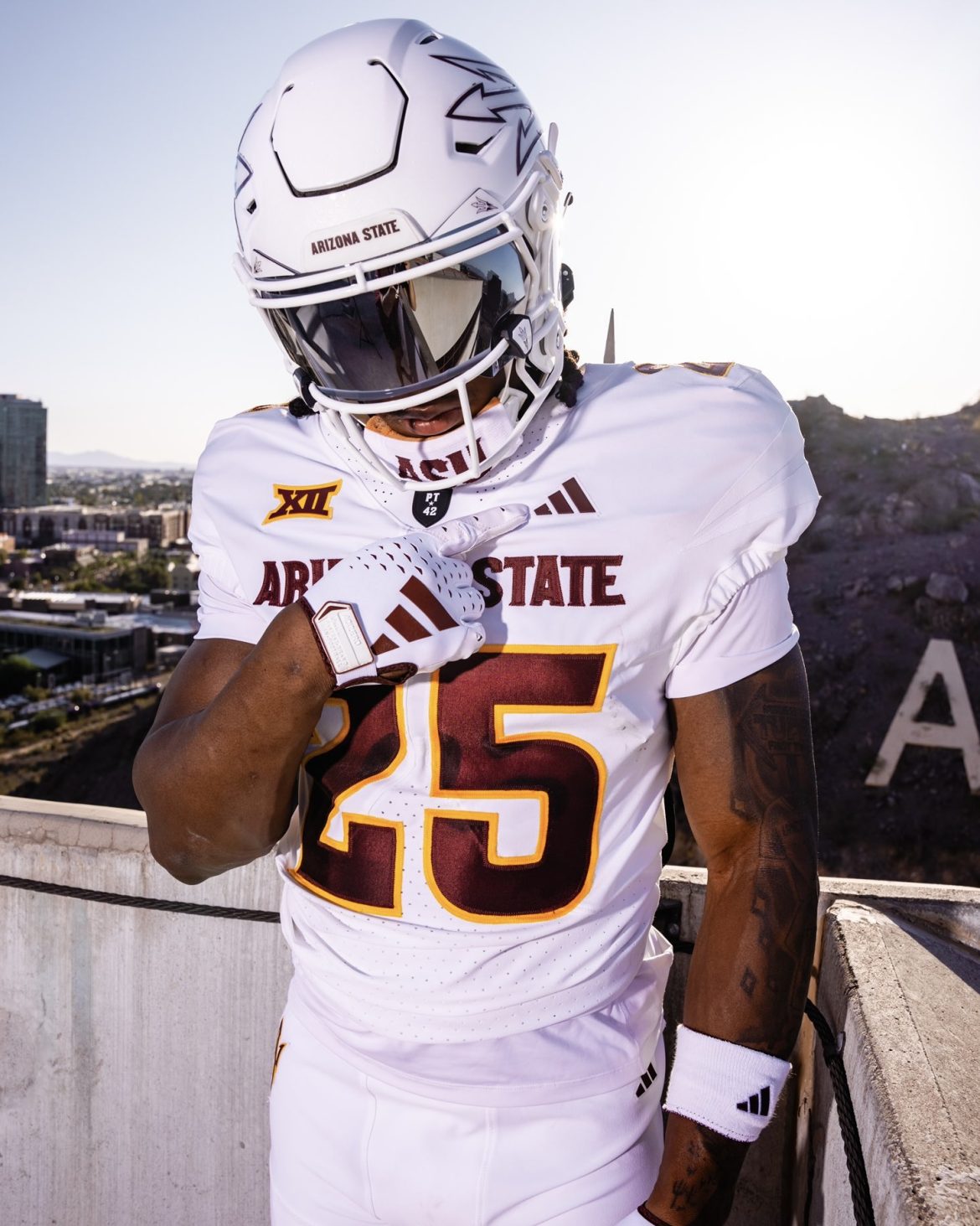 Photos courtesy of @ASUFootball on X/Twitter.