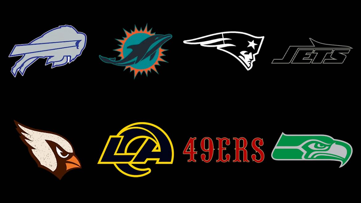 The NFL announced on Friday that the eight AFC East and NFC teams ...