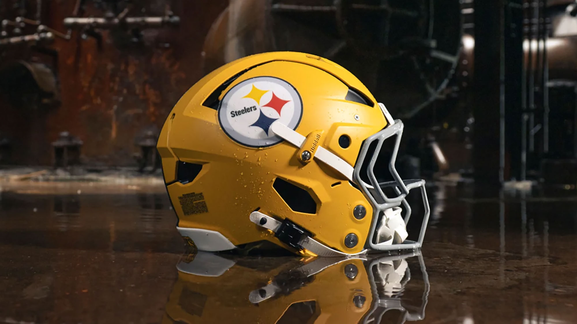 Pittsburgh Steelers Reprise 1933 Throwback Uniforms With New Gold Helmets