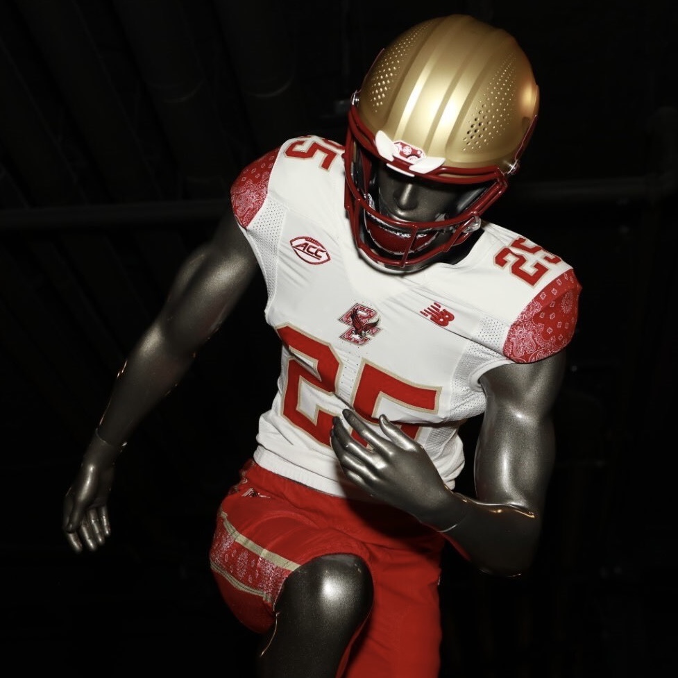 Additionally, Boston College’s new “Red Bandana” alternate uniforms – which honour former ...