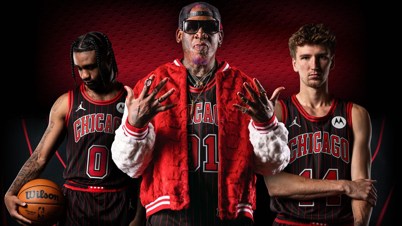 Photos courtesy of @chicagobulls on X/Twitter.