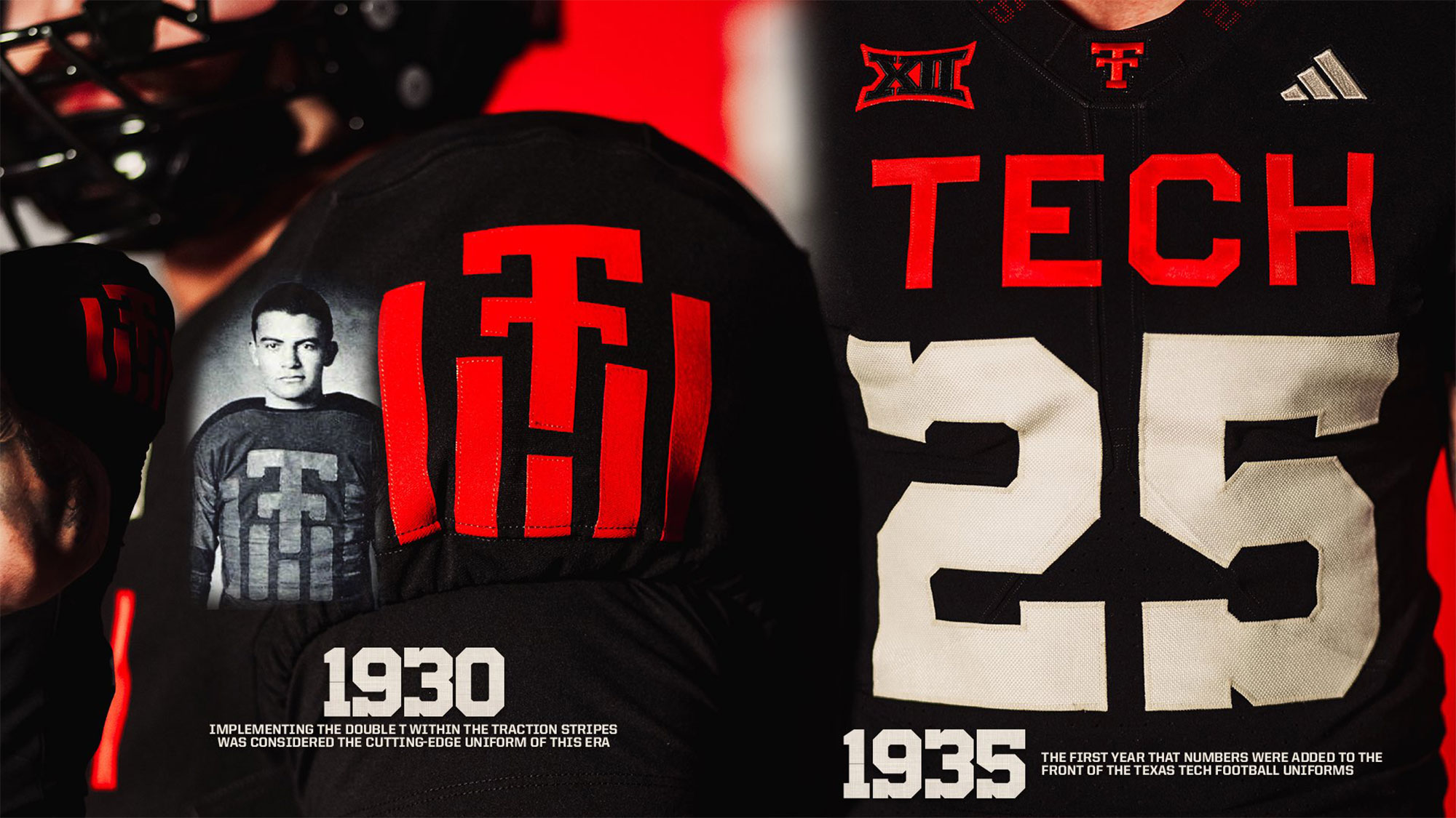 Texas Tech Red Raiders Reveal Throwback-Inspired Football Uniforms for ...