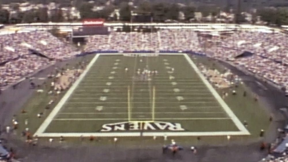 Interestingly, the Ravens have been using their original sleeve logo ...