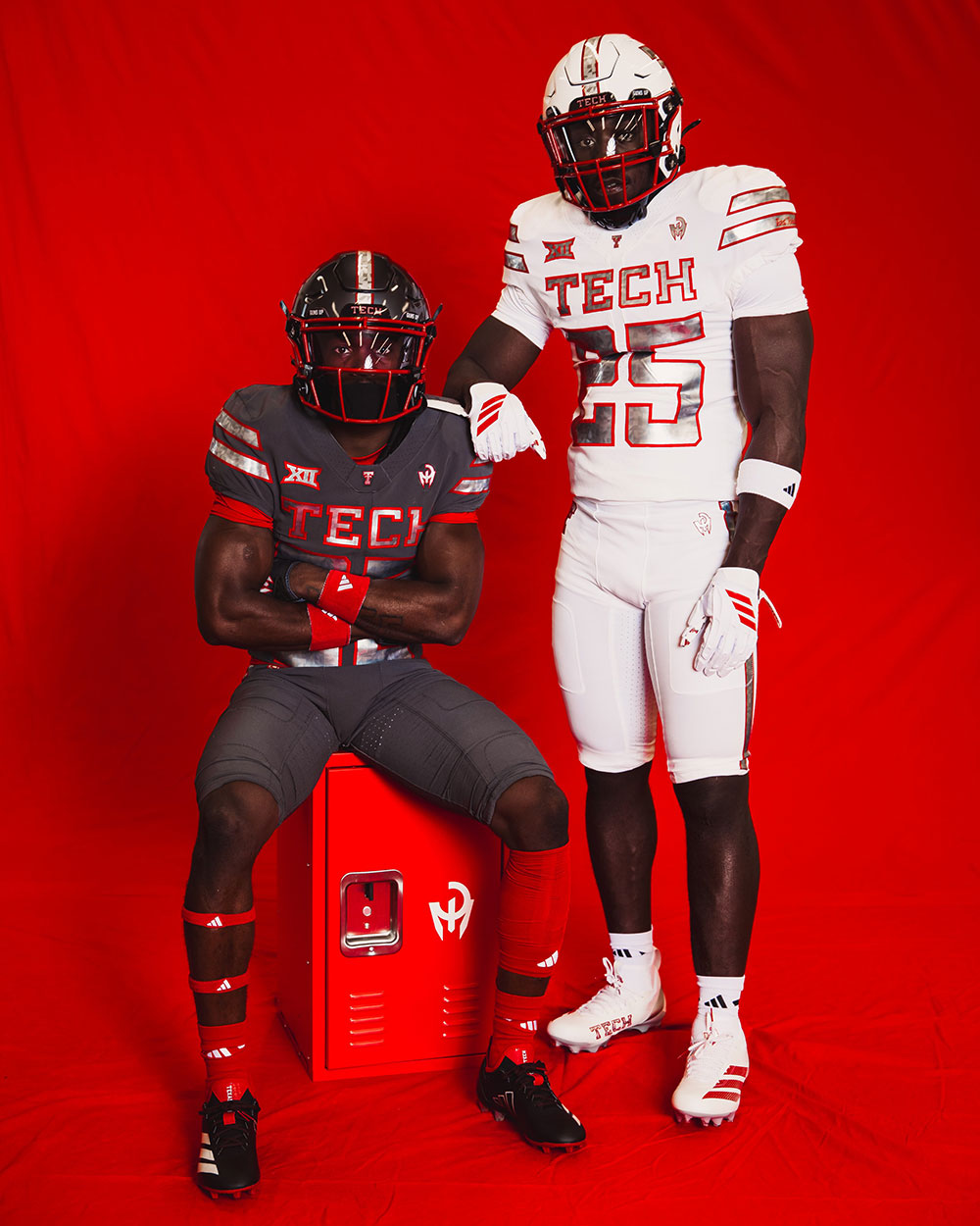 The “GalvanICED” uniform keeps every detail the same, swapping the dark gray base on the helmets ...