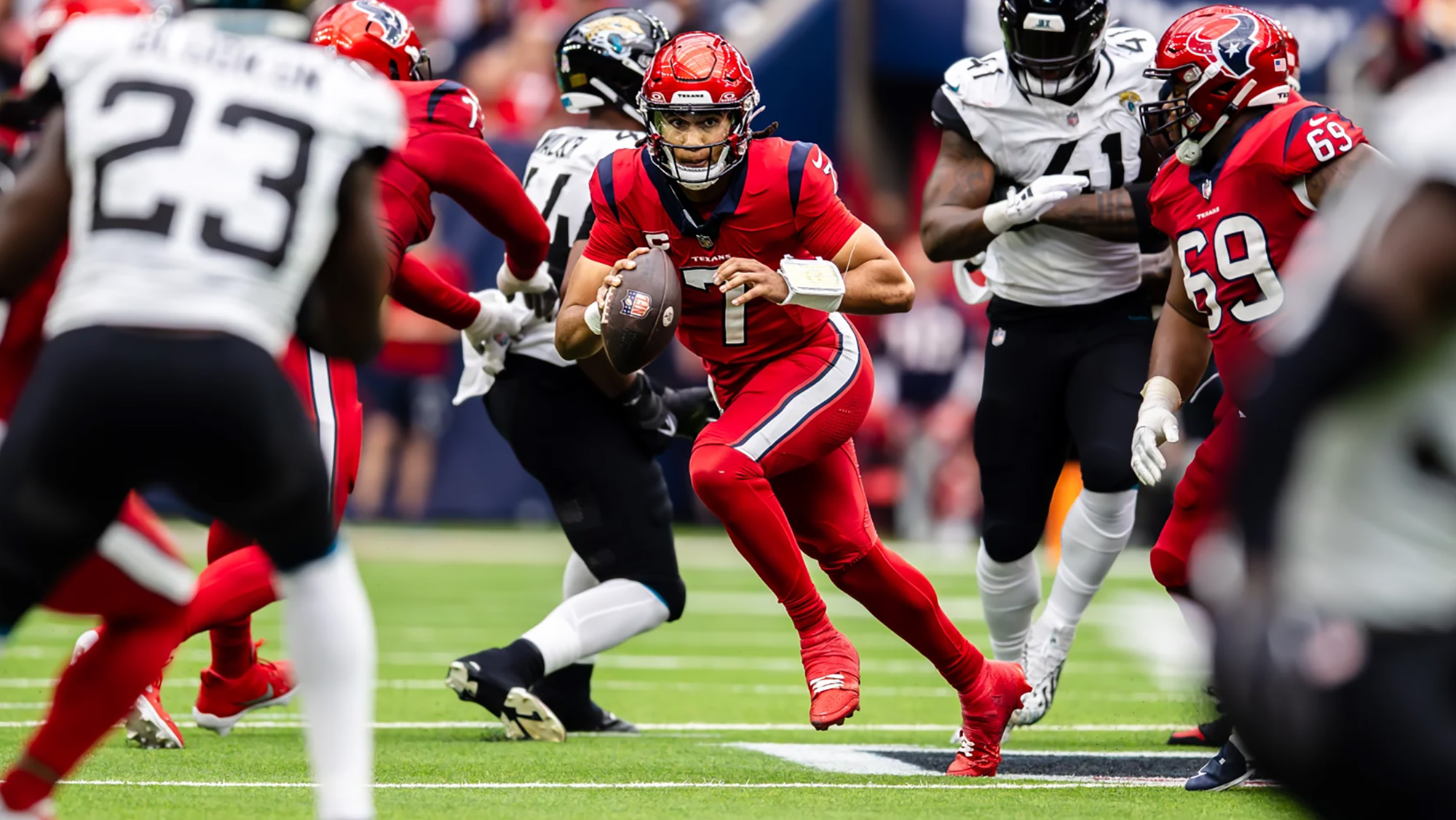 Houston Texans Best Buffalo For First-Ever Win In All-Red Alternate ...