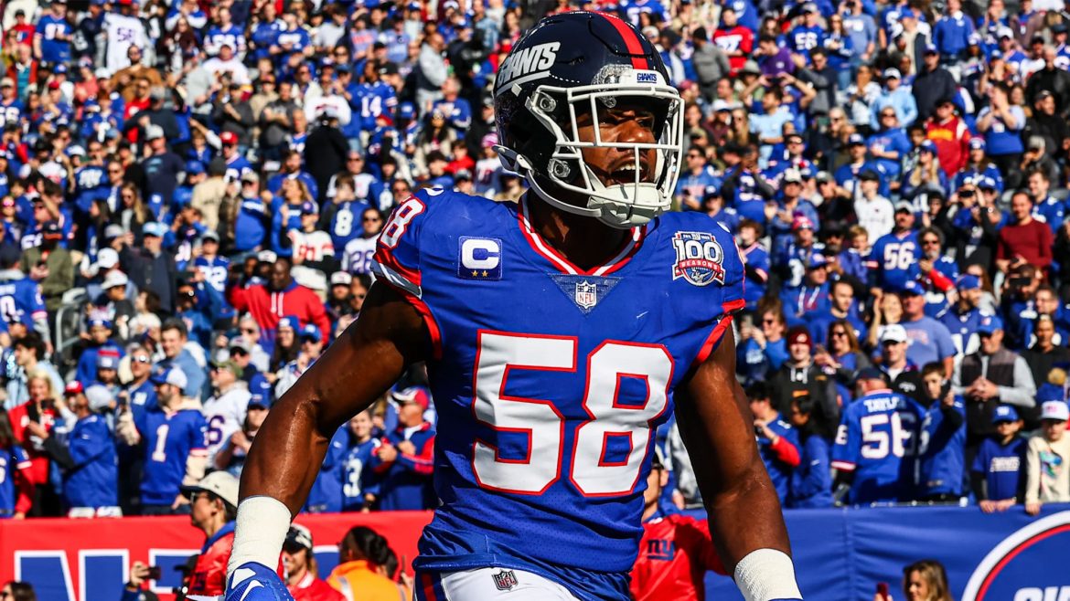 The New York Giants will wear their “Legacy” throwback uniforms for the ...